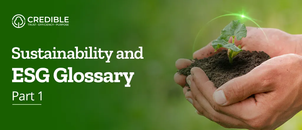 ESG Glossary - Part 1 - Credibl