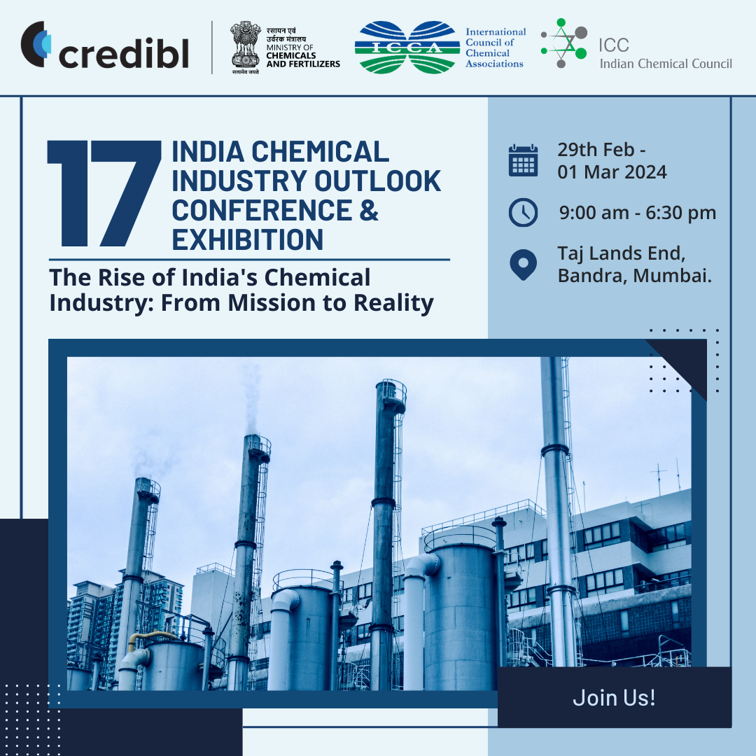 Join Credibl ESG at The 17th Annual India Chemical Industry Outlook ...