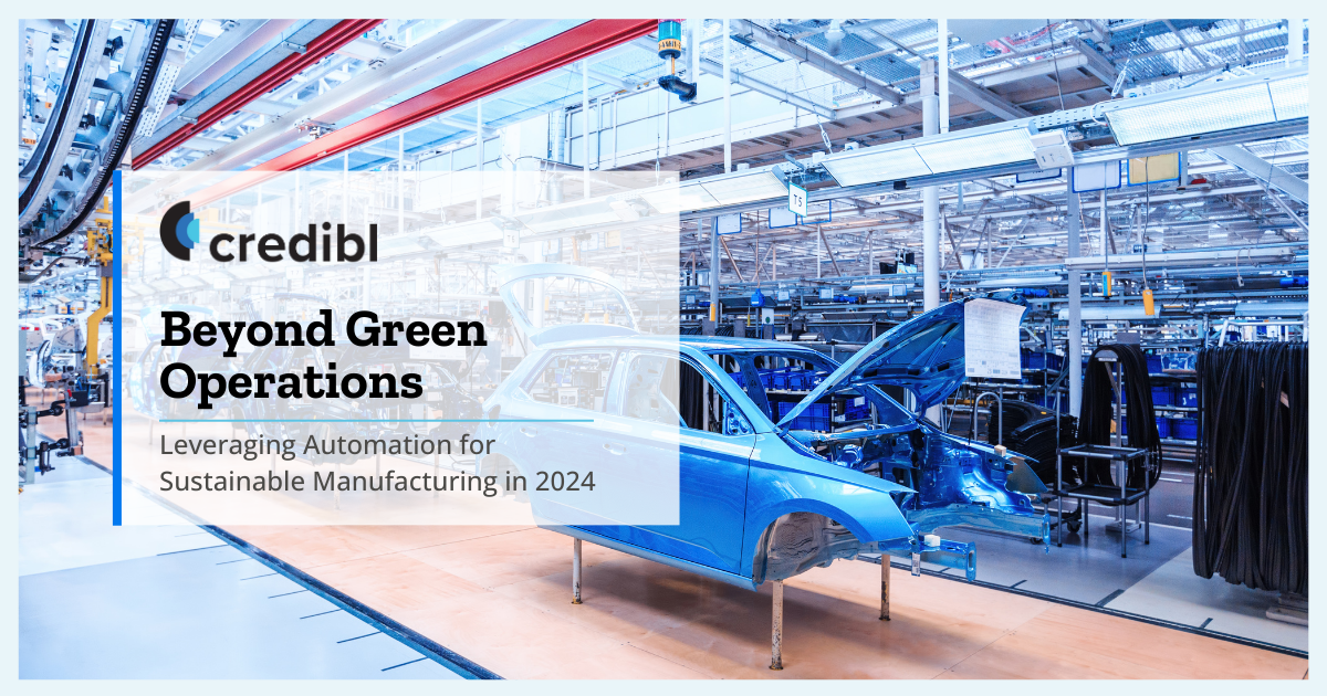 Beyond Green Operations: Leveraging Automation for Sustainable ...