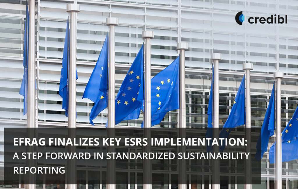 Standardized Sustainability Reporting in Europe with Key ESRS Implementation - Credibl
