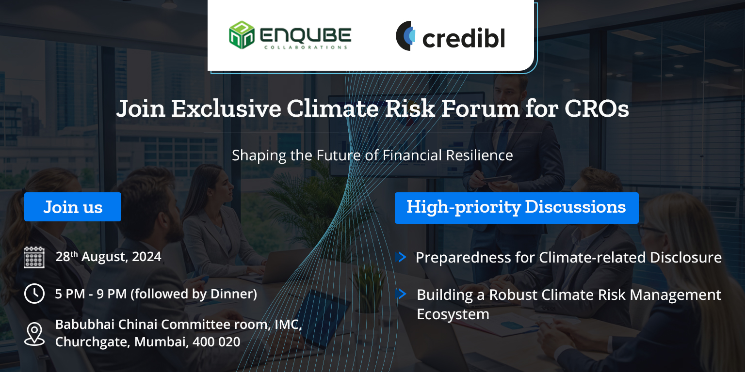 Climate Risk Forum for CROs - Shaping the Future of Financial ...