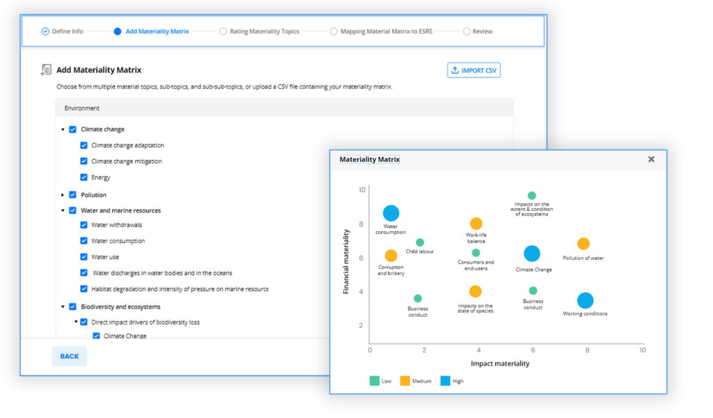 CSRD Compliance with AI-Powered ESRS Reporting Software - Credibl