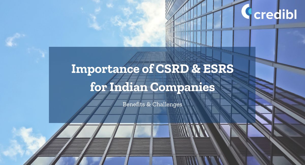 CSRD and ESRS: A Guide for Indian Companies - Credibl