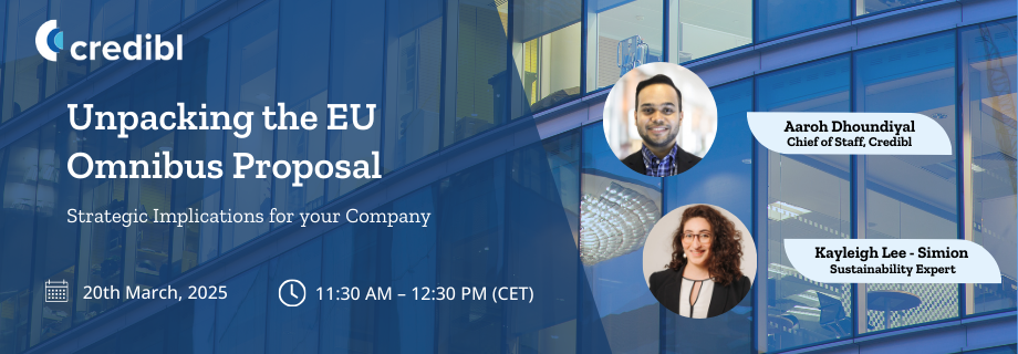 Unpacking the EU Omnibus Proposal: Strategic Implications for your ...